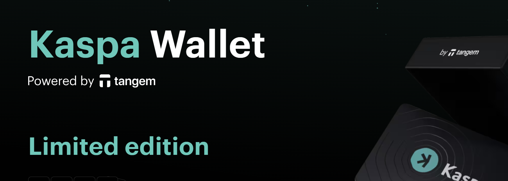 Kaspa Wallet Tangem: 3rd edition now available! - Hardware-Wallets.NET